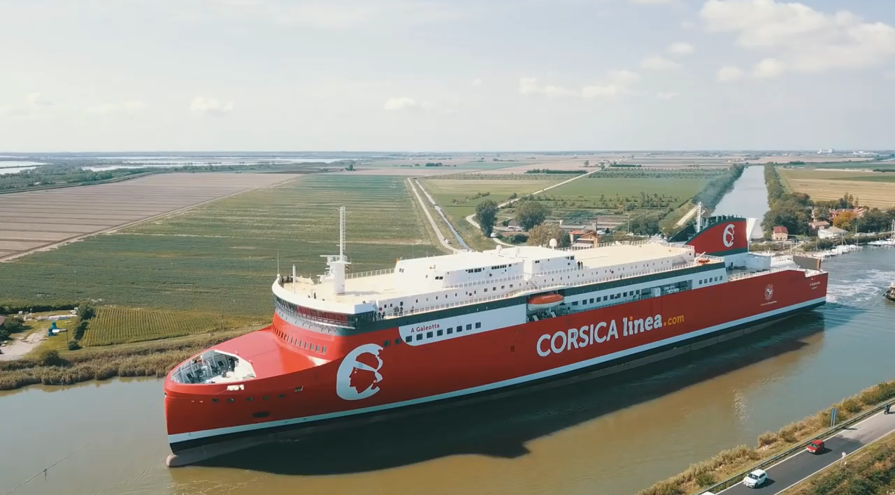 コルシカ・リネアの新フェリー試運転実施 | 世界の艦船